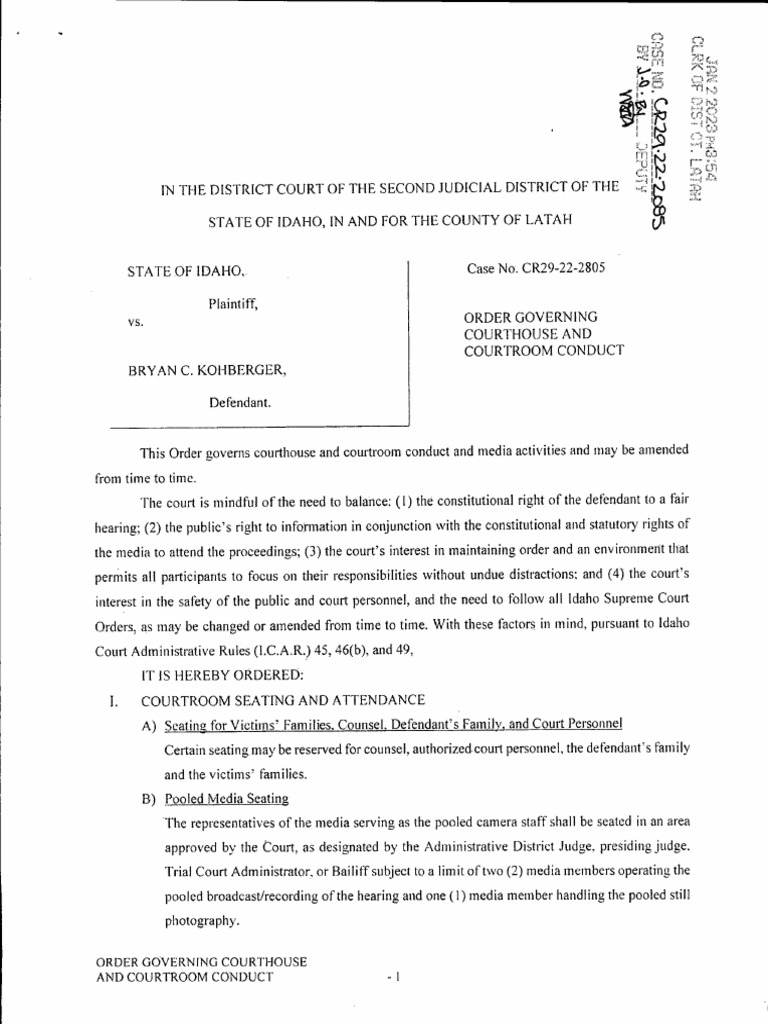 01-03-2023 Court Order Attachement | PDF