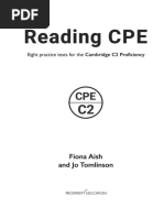 Cpe Practice Tests 1 | PDF | Career & Growth | Language Arts & Discipline