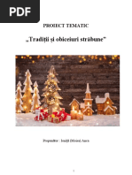 Proiect Tematic Primavara Anotimpul Armoniei | PDF