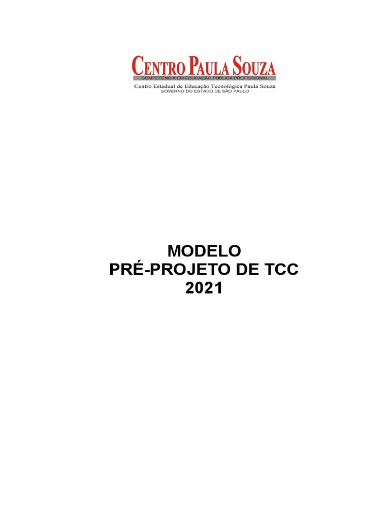 Modelo Pré Projeto TCC (QVT) - Grupo 3 | PDF
