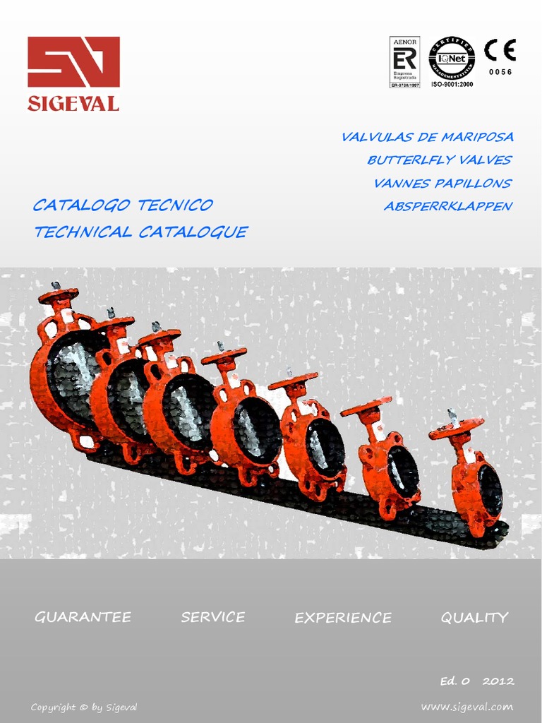 Catalogo Sigeval 2012 | Descargar gratis PDF | Calidad (comercial ...