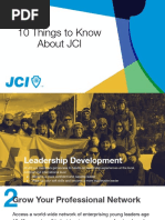 JCI 2023-2027 Strategic Plan Overview | PDF | Brand | Leadership
