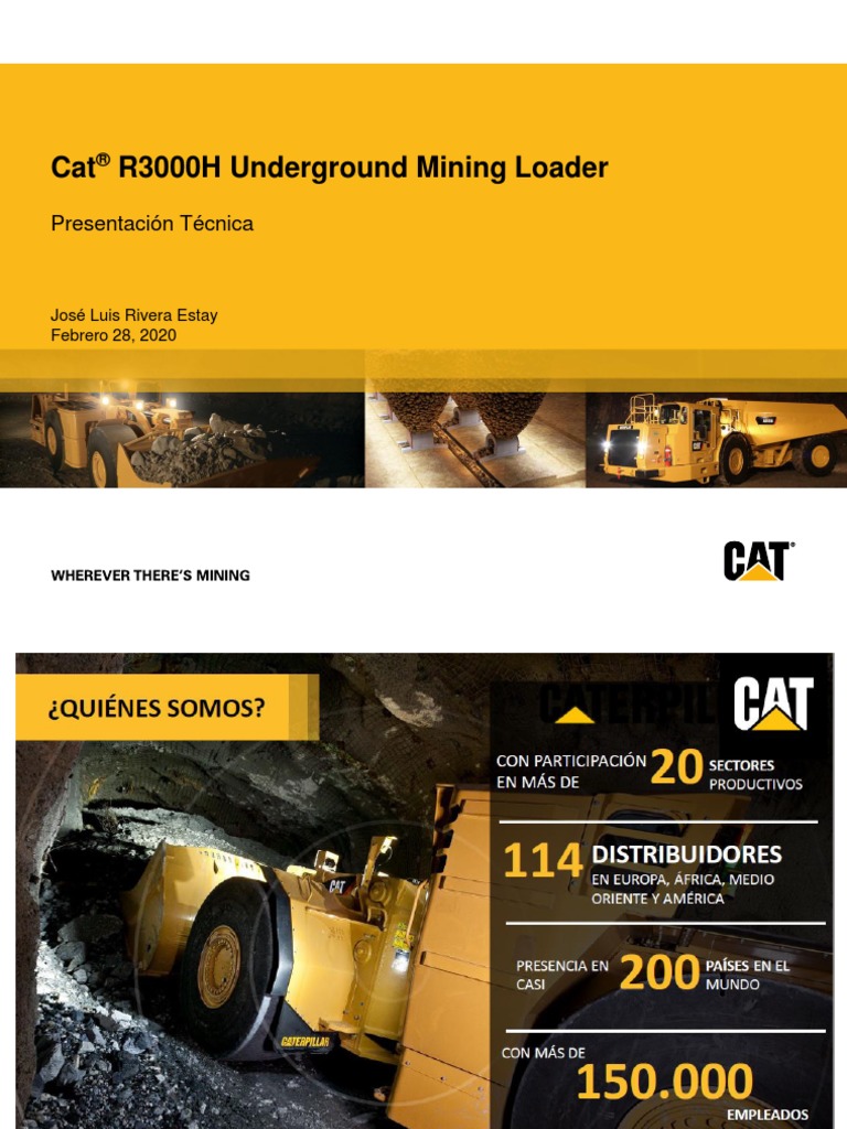 R3000H - Presentación Técnica 27 X 5000001770 v2 | PDF | Eje | Engranaje