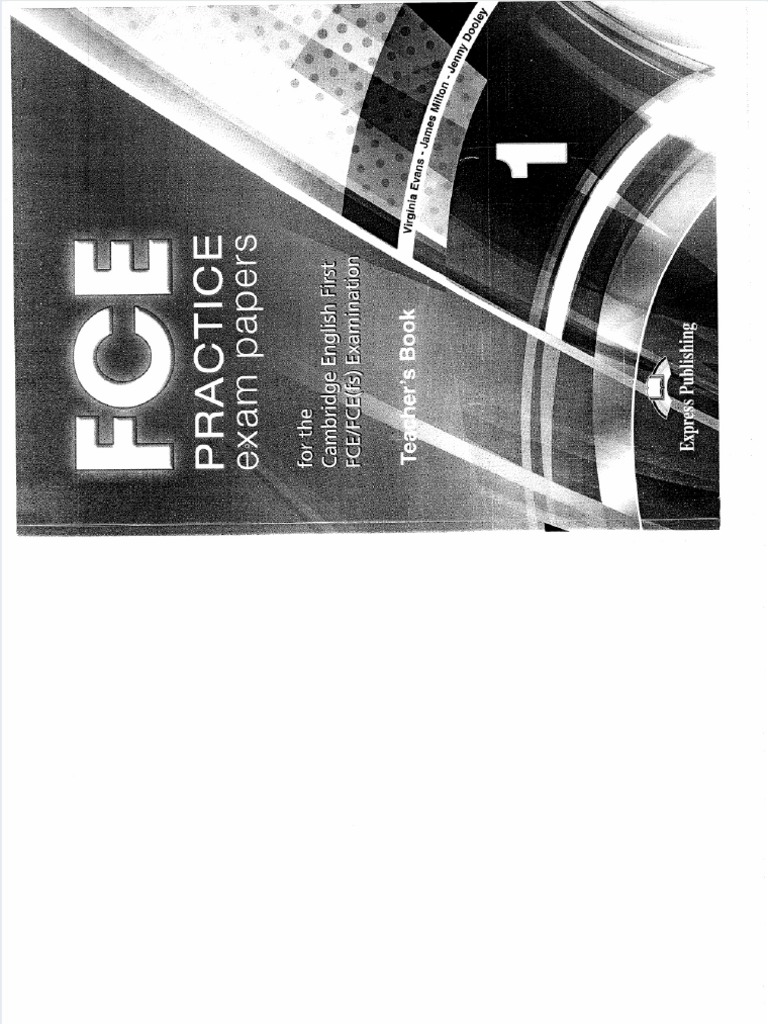 FCE Exam Papers Answer Key | PDF | Career & Growth | Business