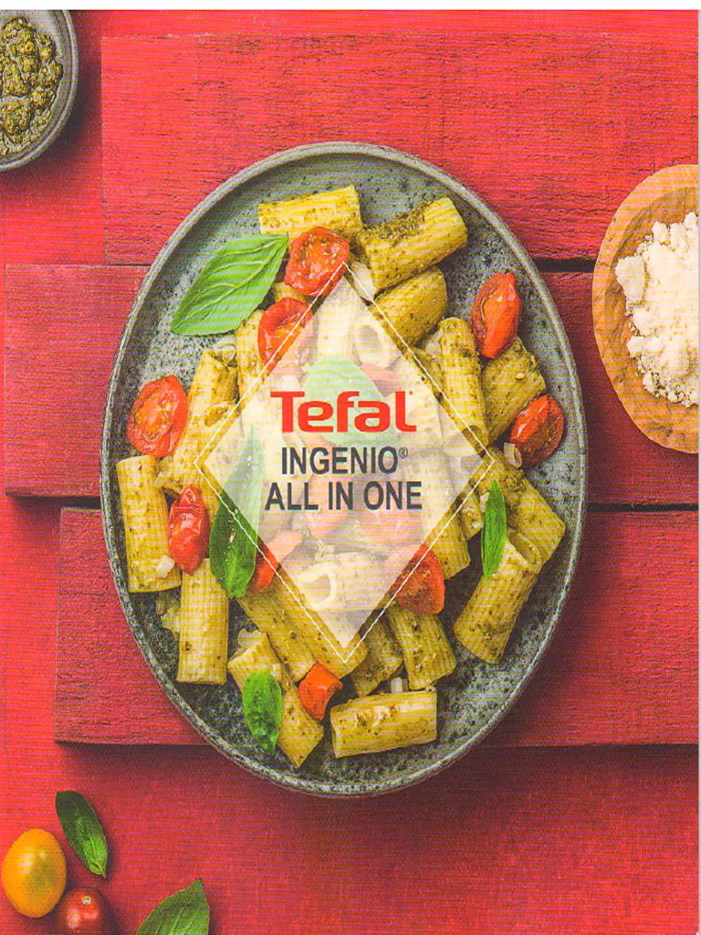 Tefal Ingenio Recipes | PDF | Cuisine | Food Ingredients