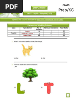 NOF Junior Olympiad Syllabus For UKG-upper KG | PDF