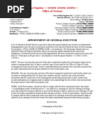 Executor Letter Instructions | PDF | Executor | Mail