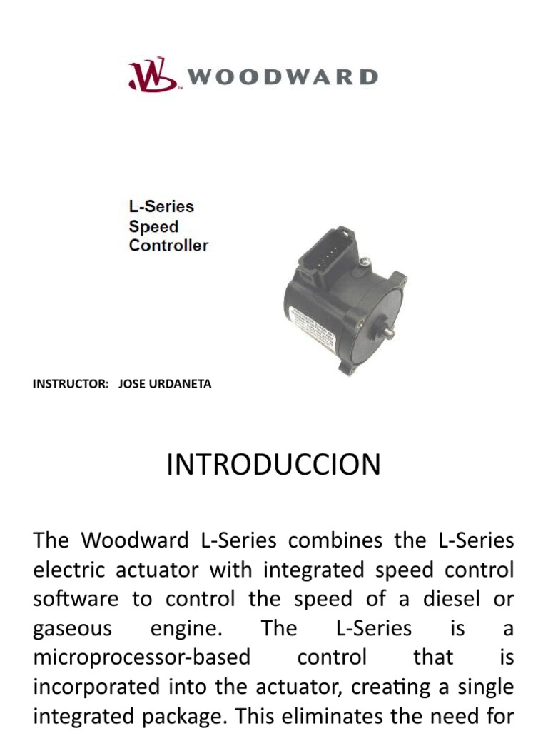 Presentacion Curso Woodward | PDF