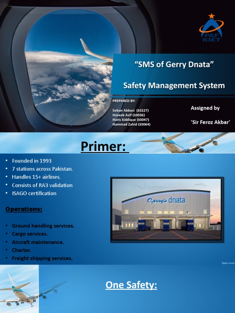 Gerry's Dnata Safety Management Overview | PDF | Risk | Audit
