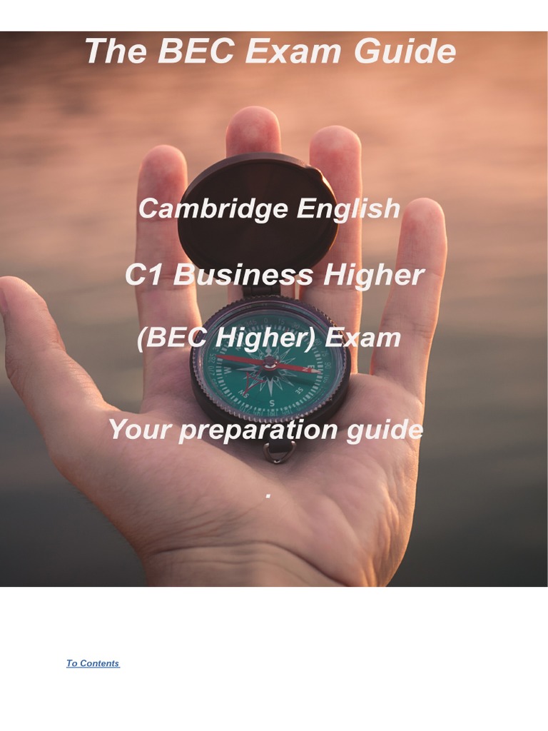 BEC Exam Guide C1 Business Higher | PDF | Test (Assessment) | Word