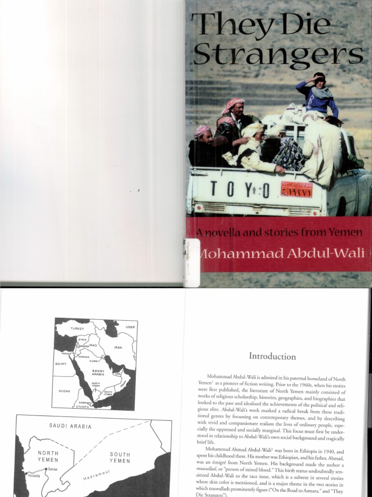 Abdul-Wali They Die Strangers | PDF