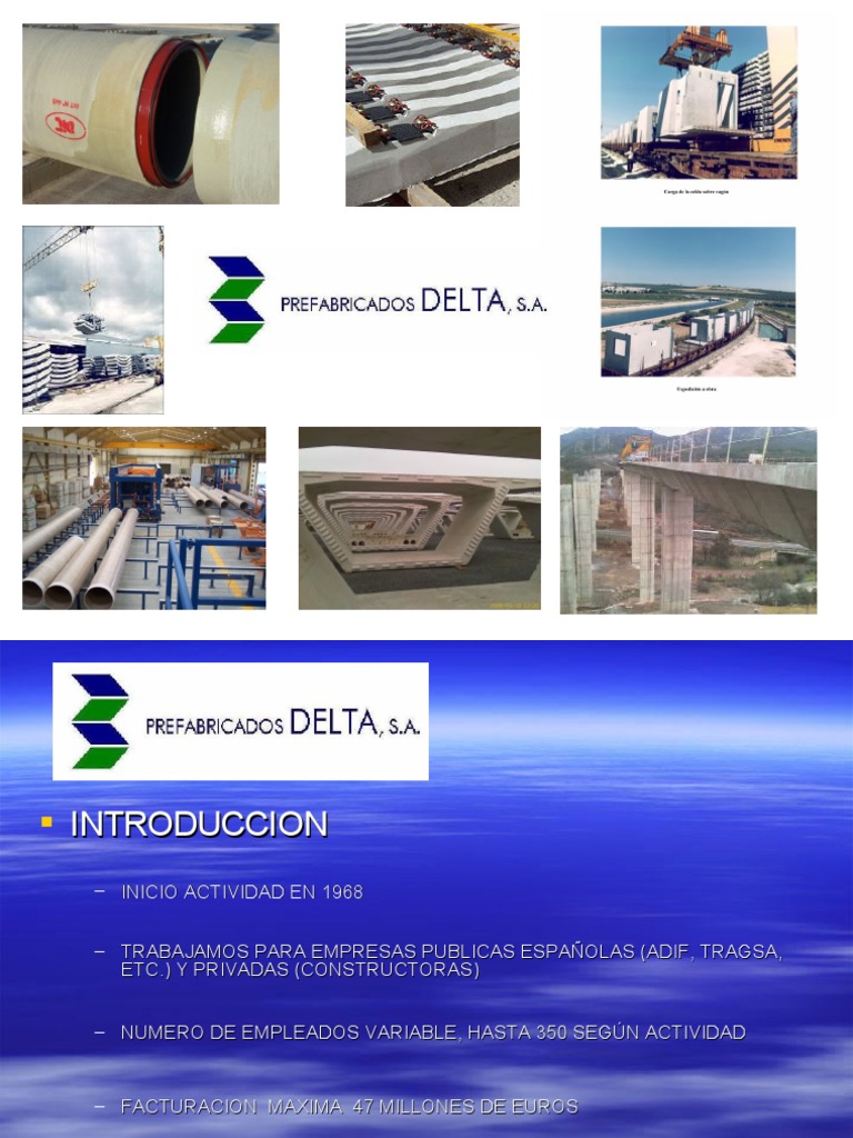 Prefabricados Delta 2014 | PDF