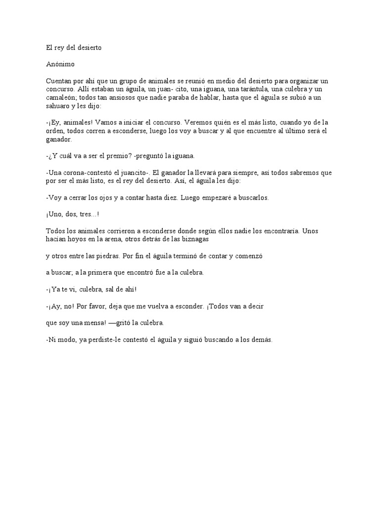 El Rey Del Desierto | PDF