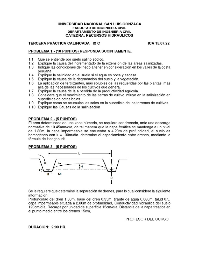 P3 RH Chino Enunciado | PDF | Ciencia y matemáticas
