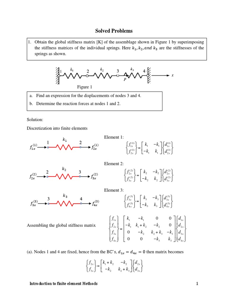Solved Problems | PDF | Mathematics | Mechanical Engineering