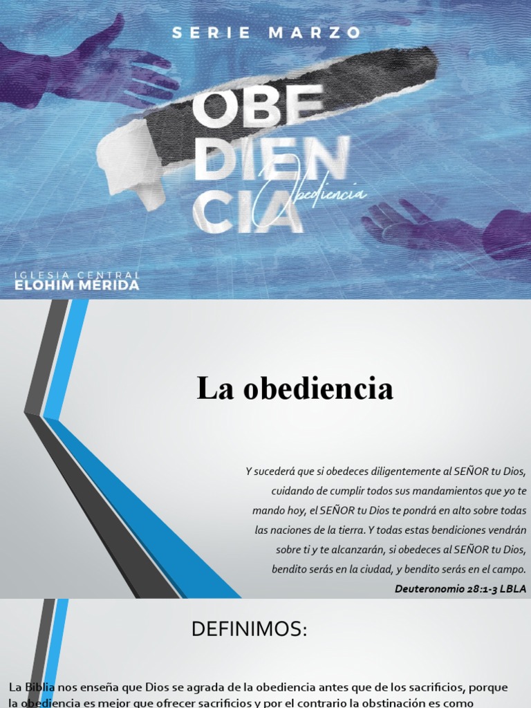 La Obediencia Pdf Obediencia Comportamiento Humano Jesús