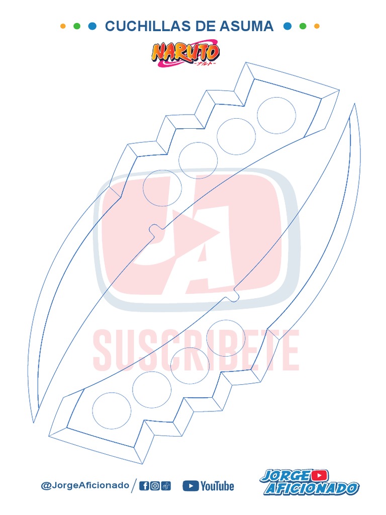 Cuchillas de Asuma - Plantillas | PDF