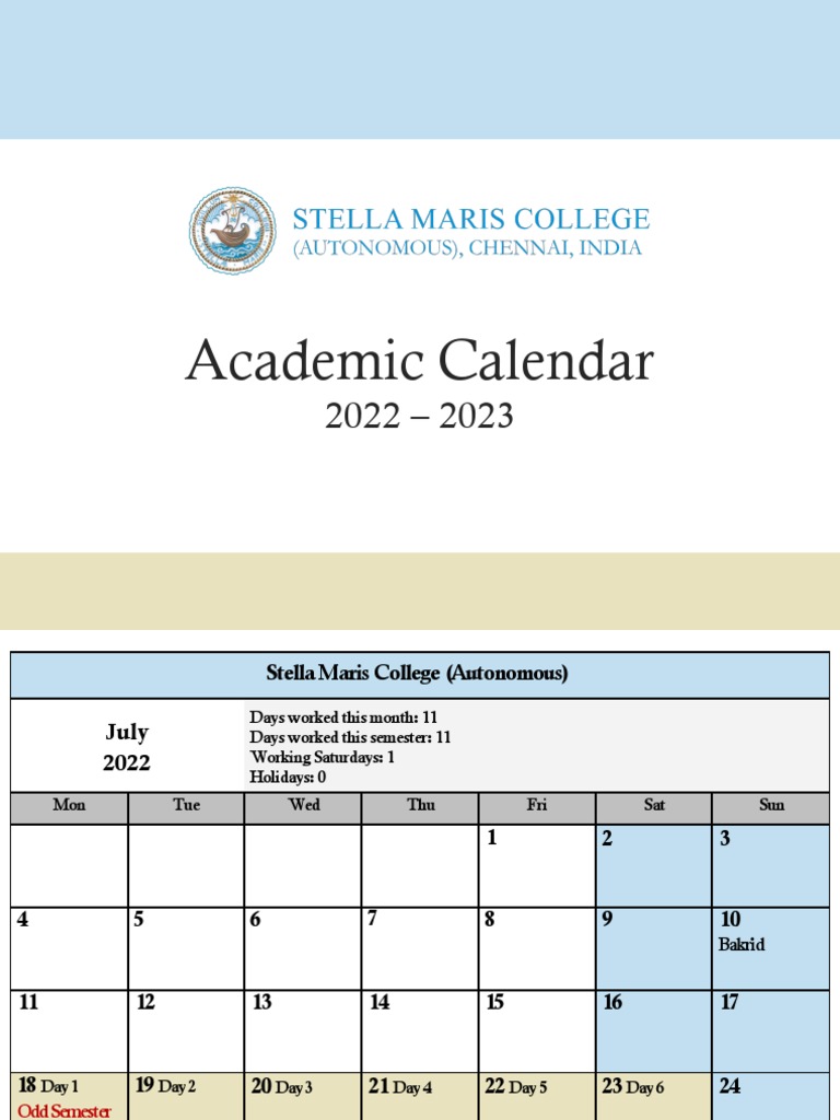 Academic Calendar 2022-2023 - Updated | PDF | Academic Term | Festival