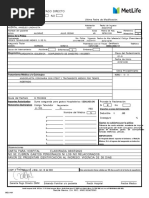 Check List Reembolso - Programacion Gmm-Metlife 09 2021 | PDF