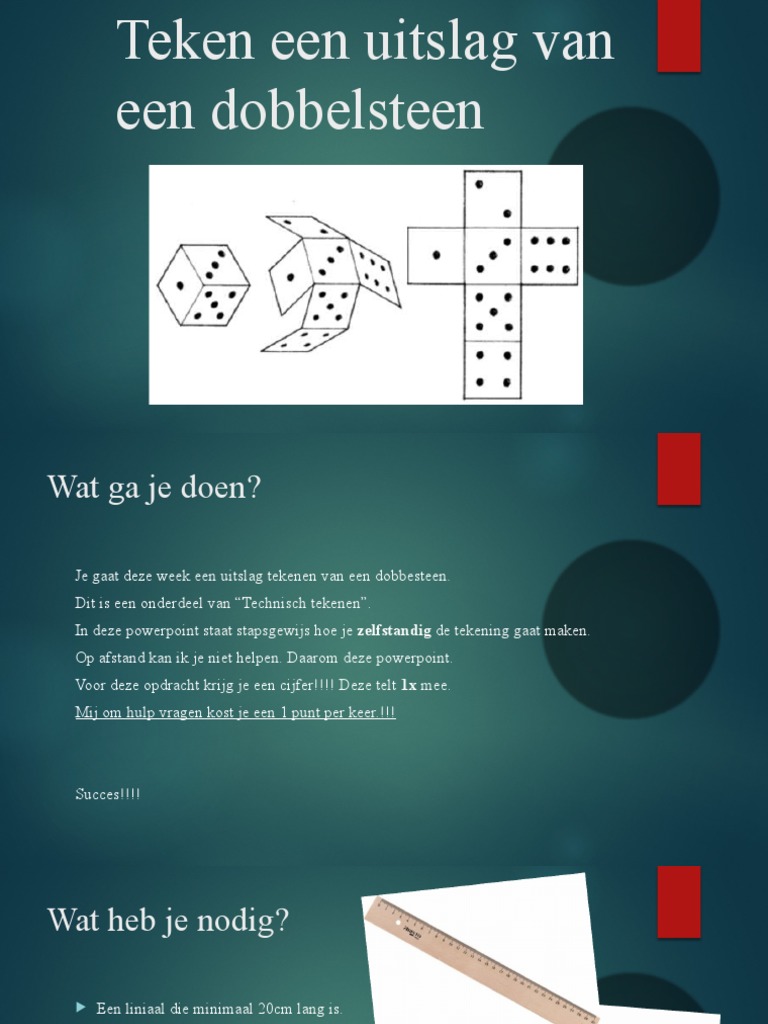 Teken Een Uitslag Van Een Dobbelsteen | PDF