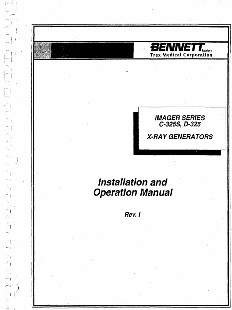 Bennett X Ray d325 | PDF