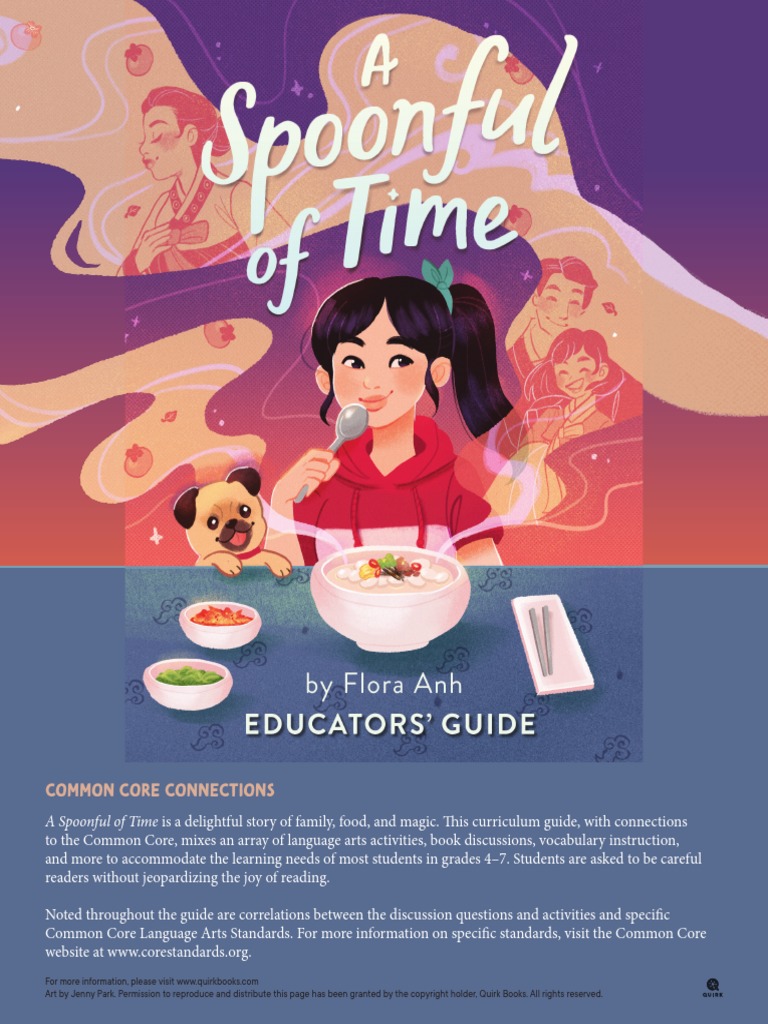 A SPOONFUL OF TIME Educators' Guide | PDF | Books | Cognitive Science