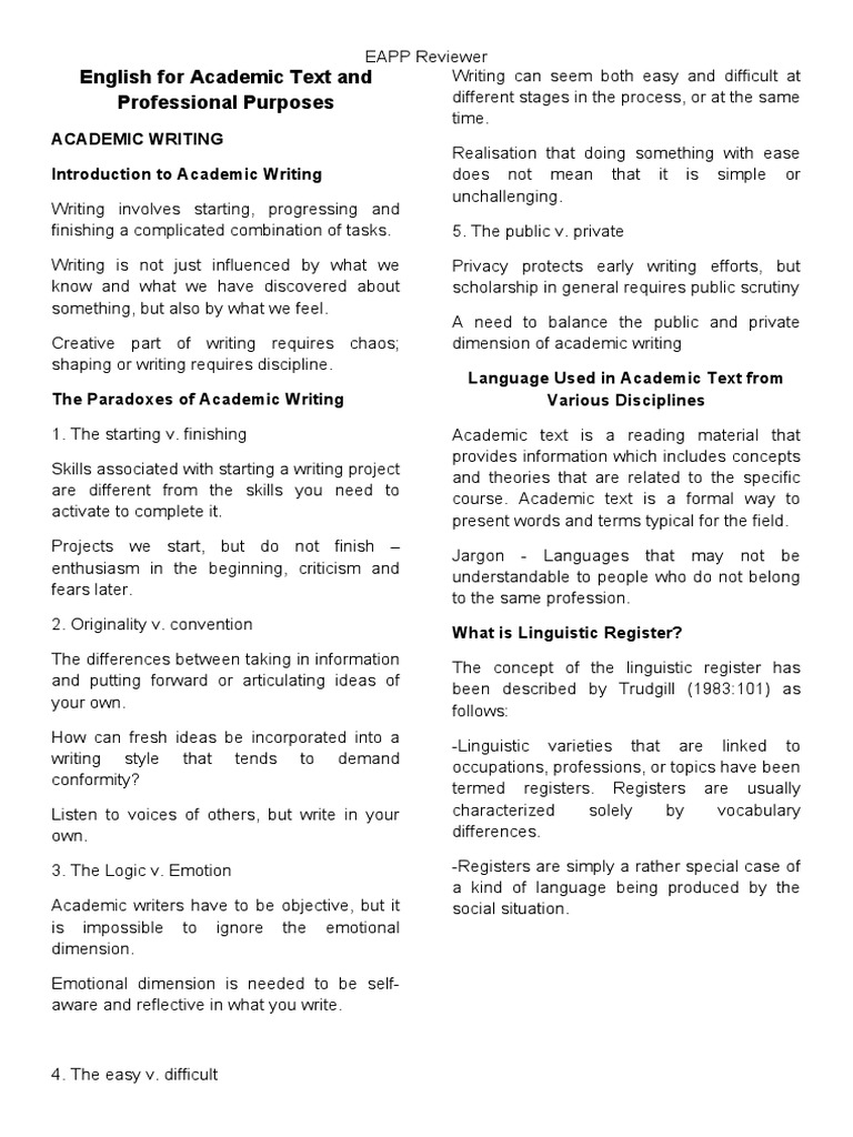 EAPP | PDF | Cognition | Cognitive Science