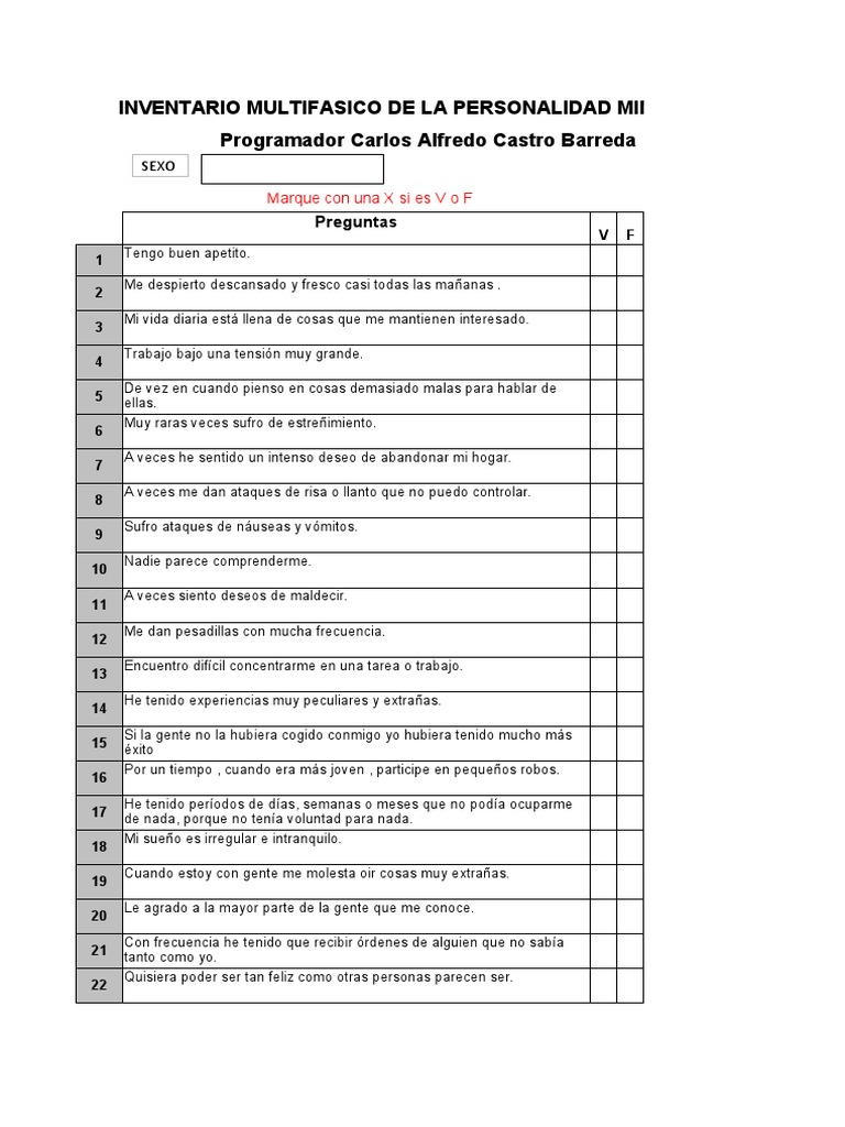 Mini Mult Sistematizado | PDF