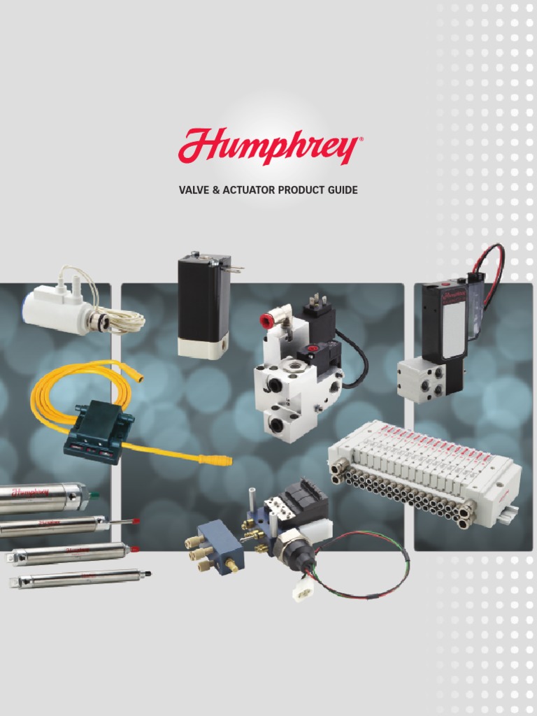 Humphrey Product Guide Overview | PDF | Valve | Actuator