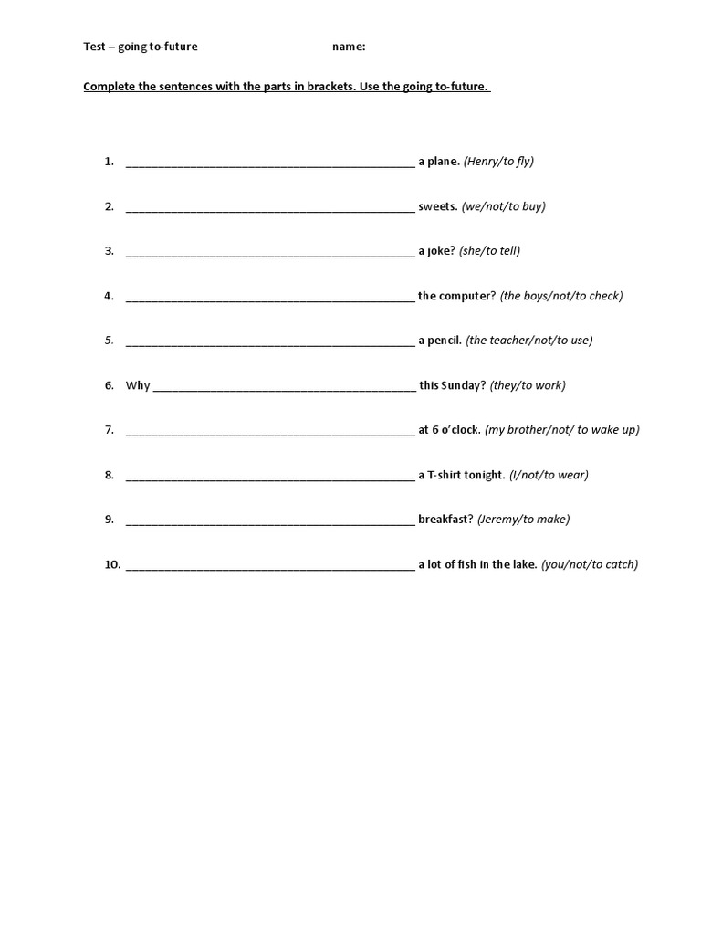 LK - Klasse 6 - Going To Future | PDF