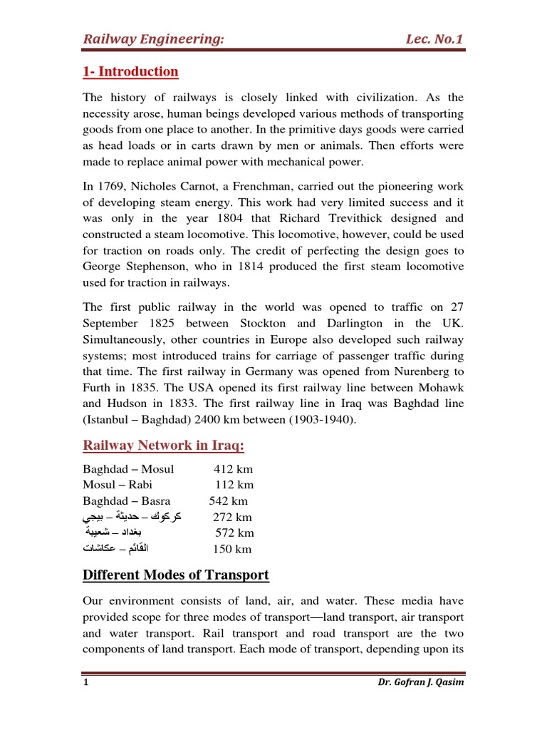 Railway Engineering | PDF | Track Gauge | Rail Transport