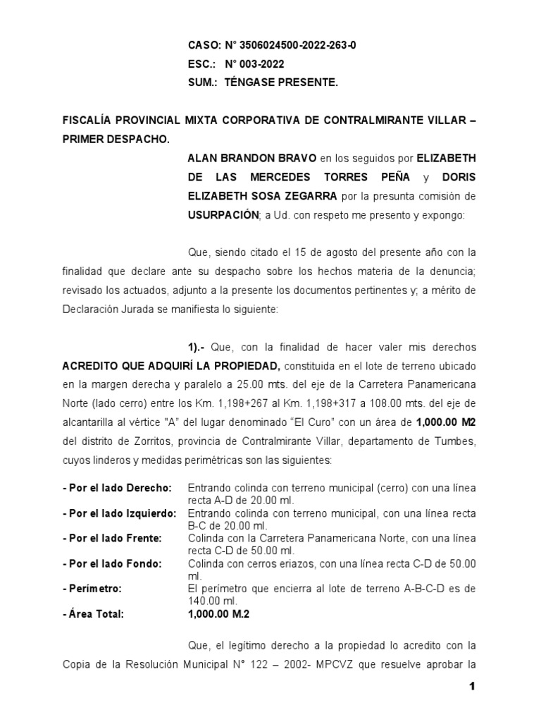 Presente | PDF | Conceptos legales | Derecho Civil (Common Law)