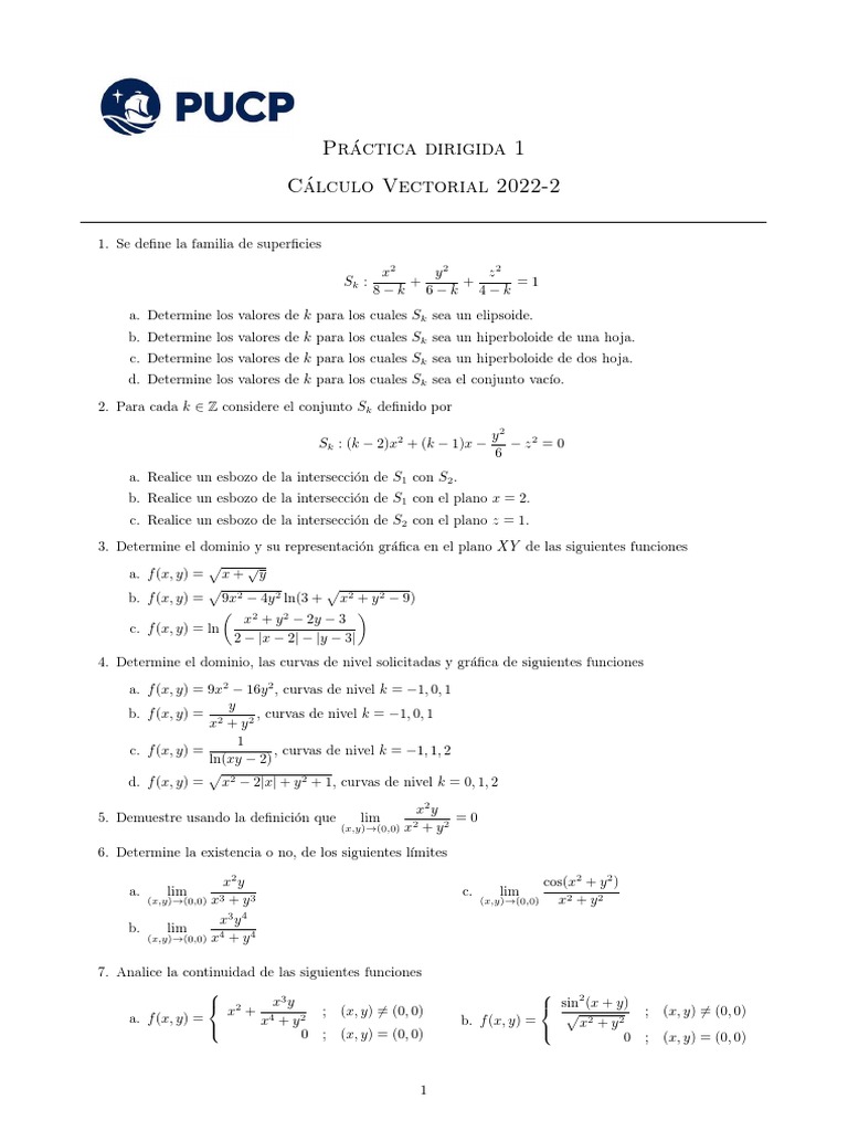 PD1 Calvec 2022 2 | PDF | Física teórica | Conceptos matemáticos