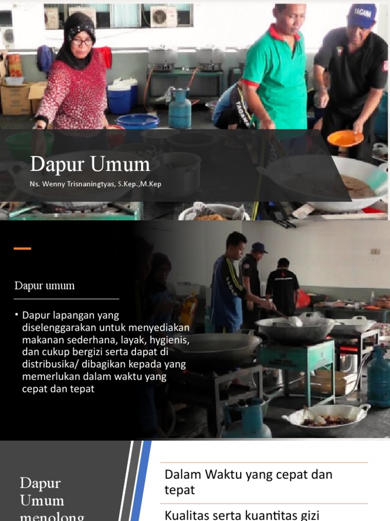 Panduan Dapur Umum untuk Bencana | PDF | Kesehatan Holistik
