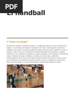 10 Reglas Básicas de Handball | PDF