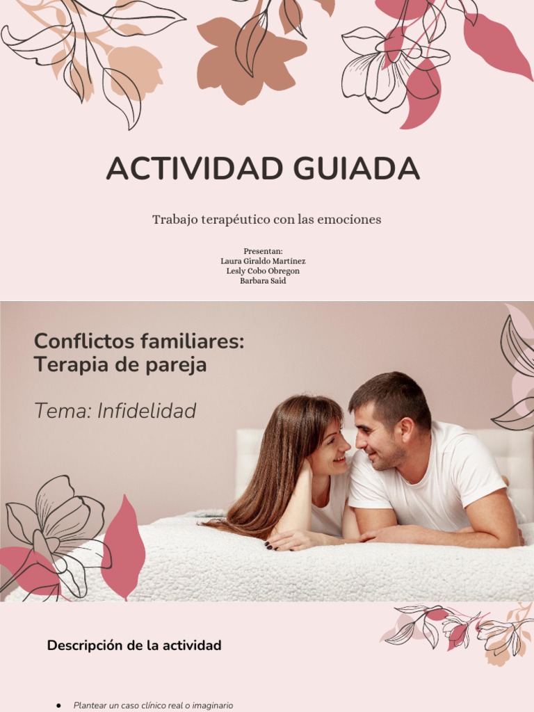 Actividad Guiada - Emociones. | PDF | Infidelidad | Sicología