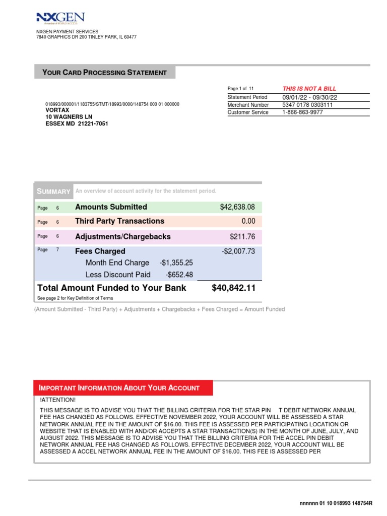 Statement 534701780303111 09 2022 | PDF | Debit Card | Money