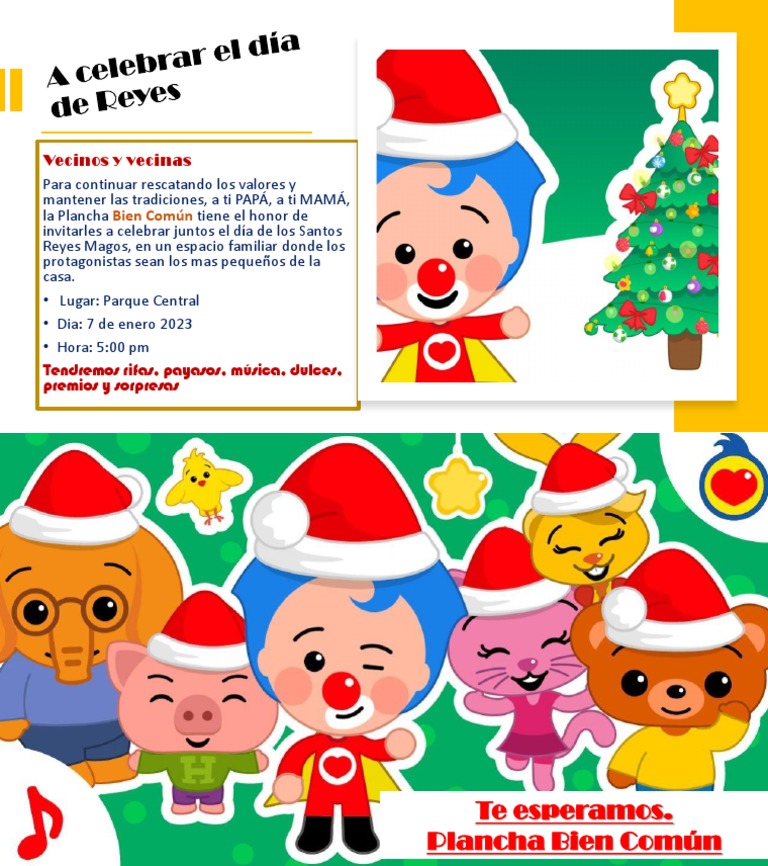 Invitación Dia de Reyes | PDF