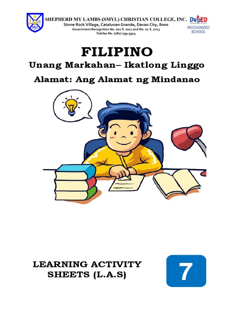 ANG ALAMAT NG MINDANAO | PDF