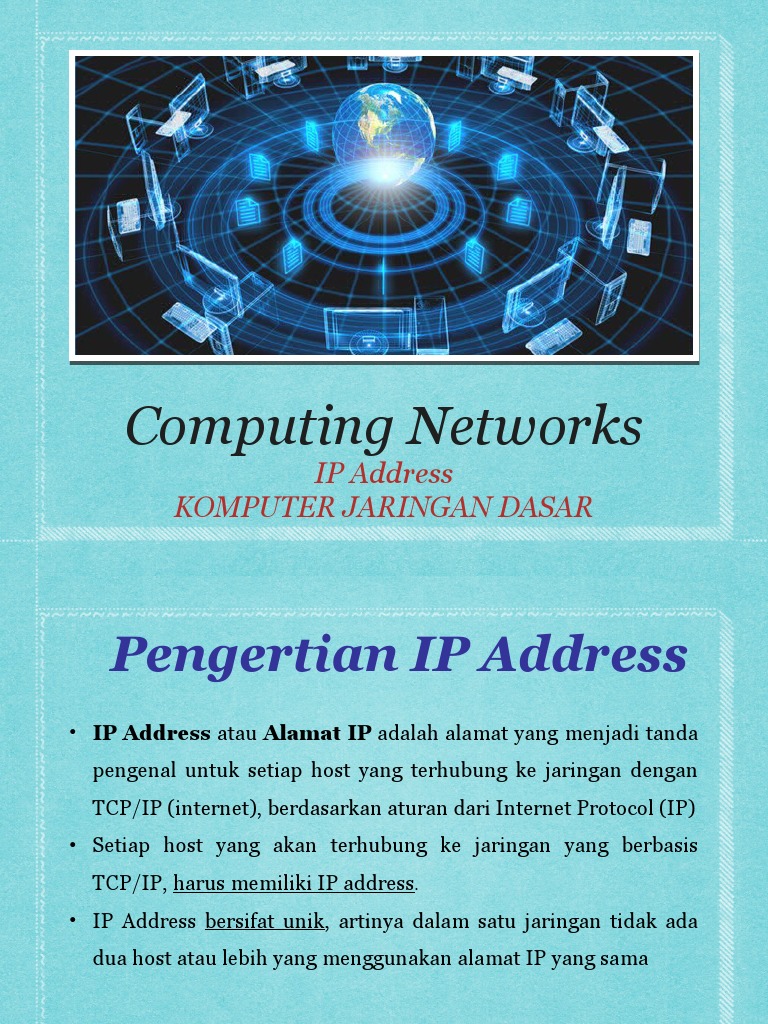 Dasar-Dasar IP Address | PDF