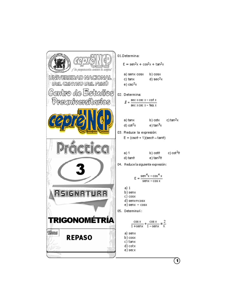 Repaso Trigo Iii | PDF