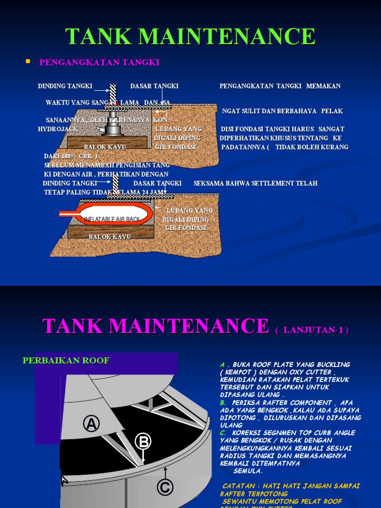 I) Tank Maintenance | PDF