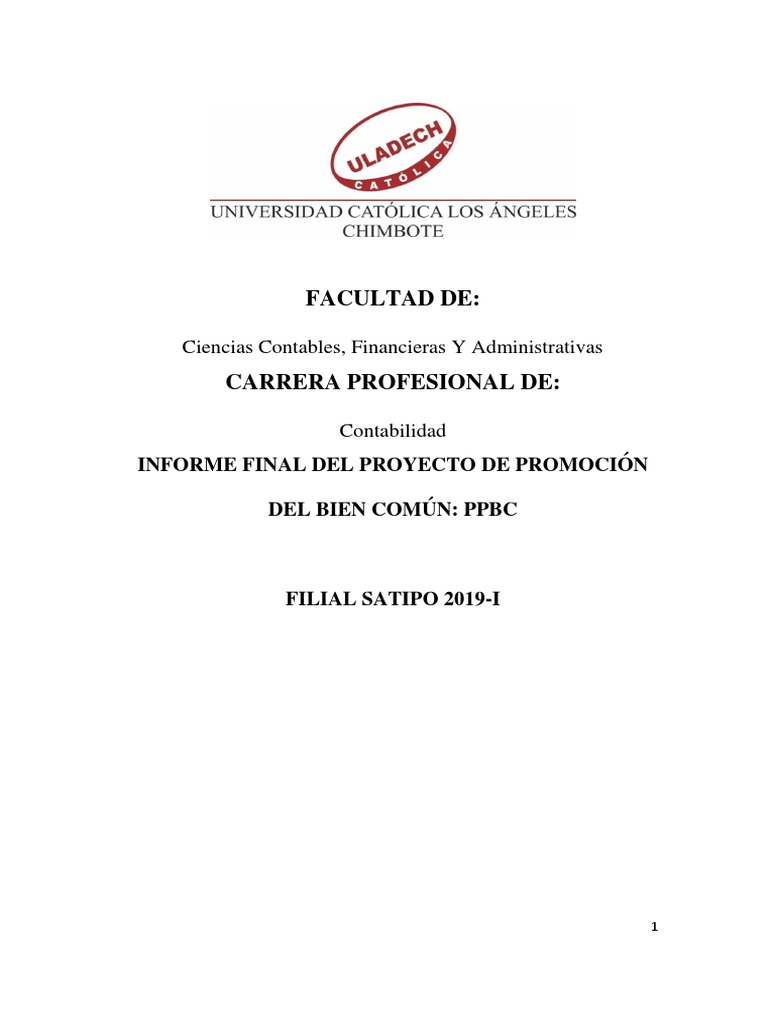 FORMATO INFORME FINAL | PDF | Vejez