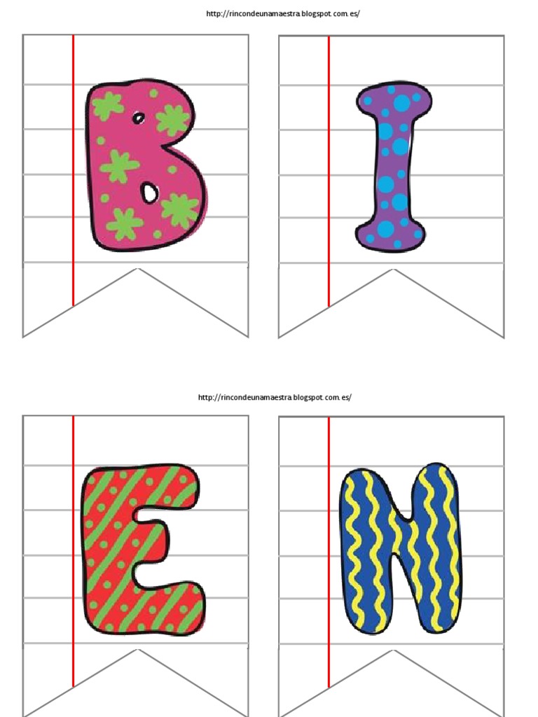 Letrero BIENVENIDOS | PDF