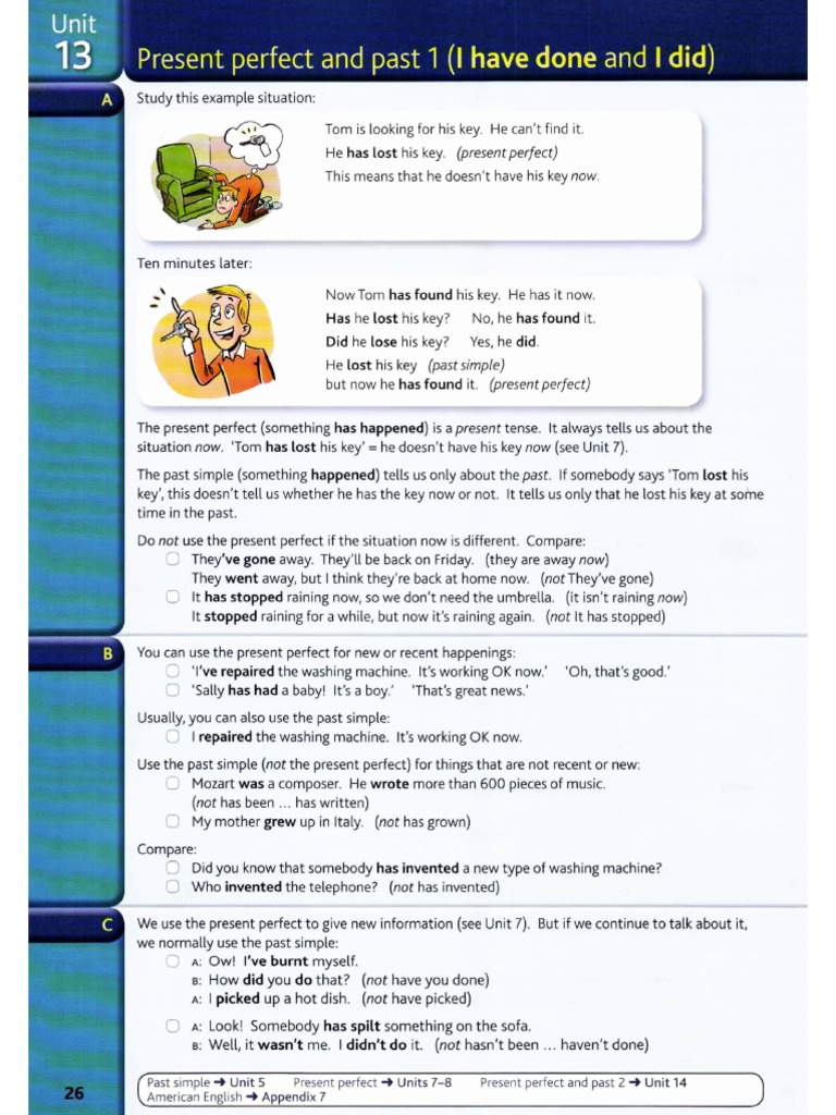 2 - Present Perfect Simple Vs Past Simple | PDF