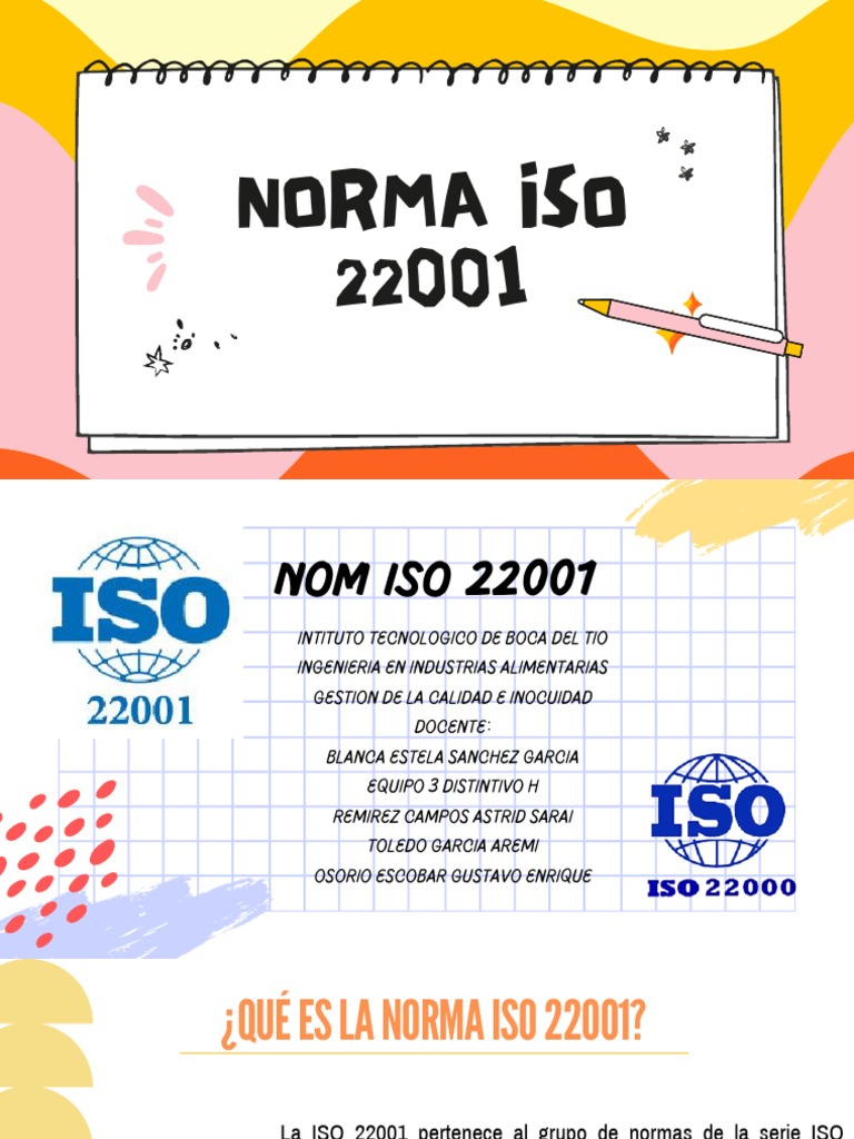 Equipo 3 Distintivo H Nom Iso 22001 | PDF | Análisis de Riesgo y Puntos ...