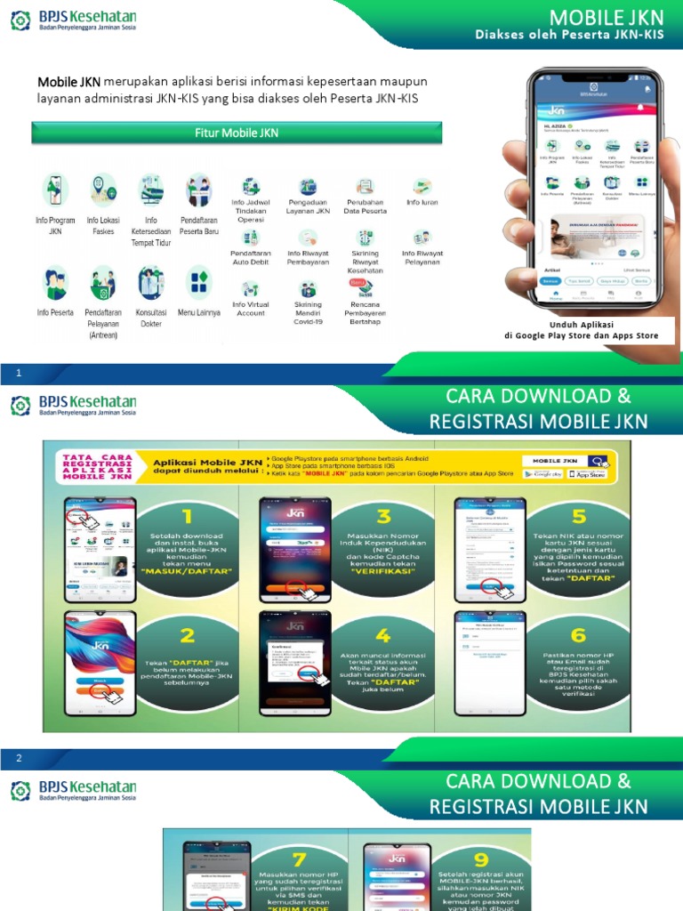 Tata Cara Download Mobile JKN | PDF