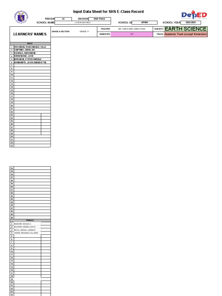 Grade 11 All Strand | PDF