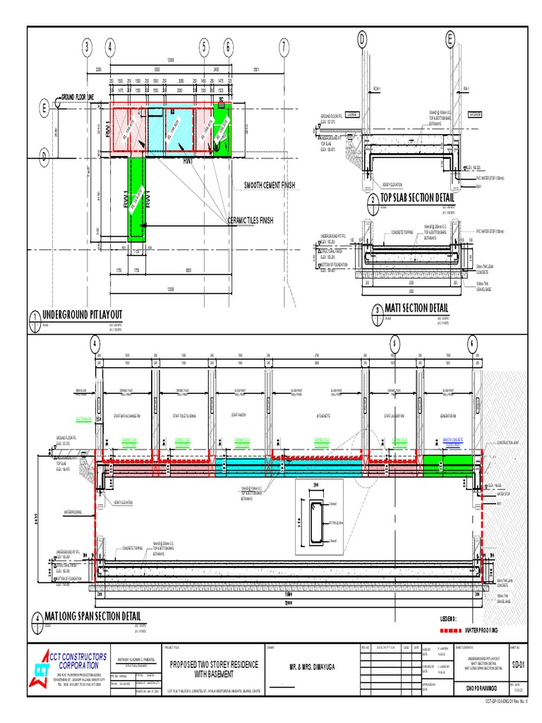 Genset RM (Pit) | PDF | Buildings And Structures | Environmental Design