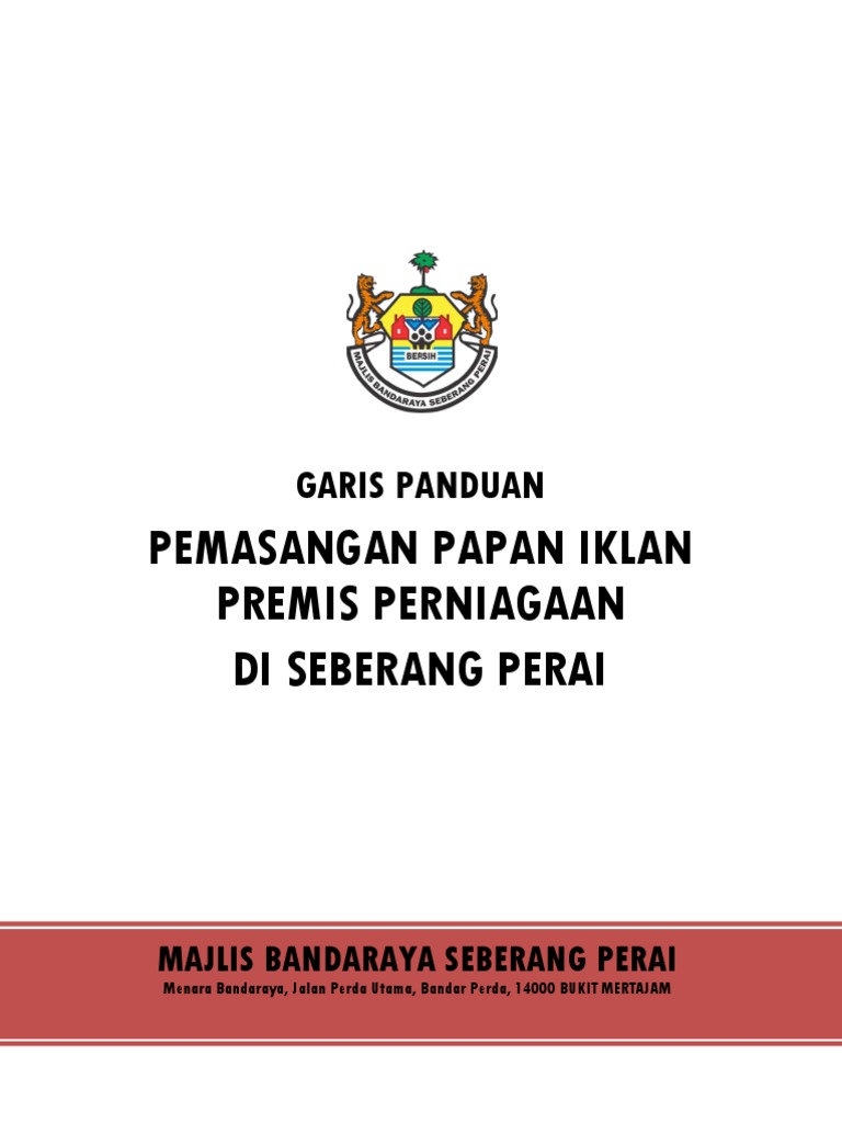 Garis Panduan Pemasangan Papan Iklan | PDF